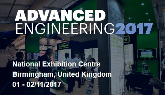 Advanced Engineering Show at NEC on 1 & 2 November 2017 - BCP